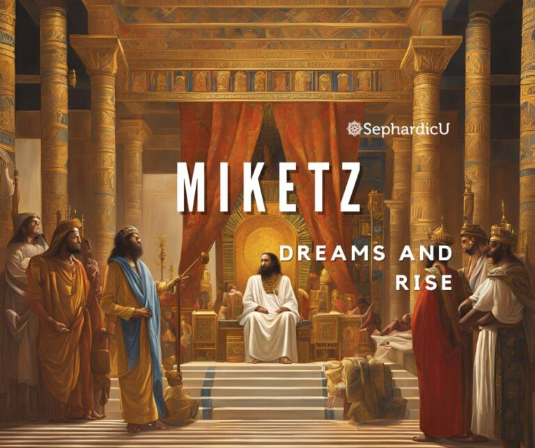 Parashat Miketz: Dreams and Rise | Sephardic U